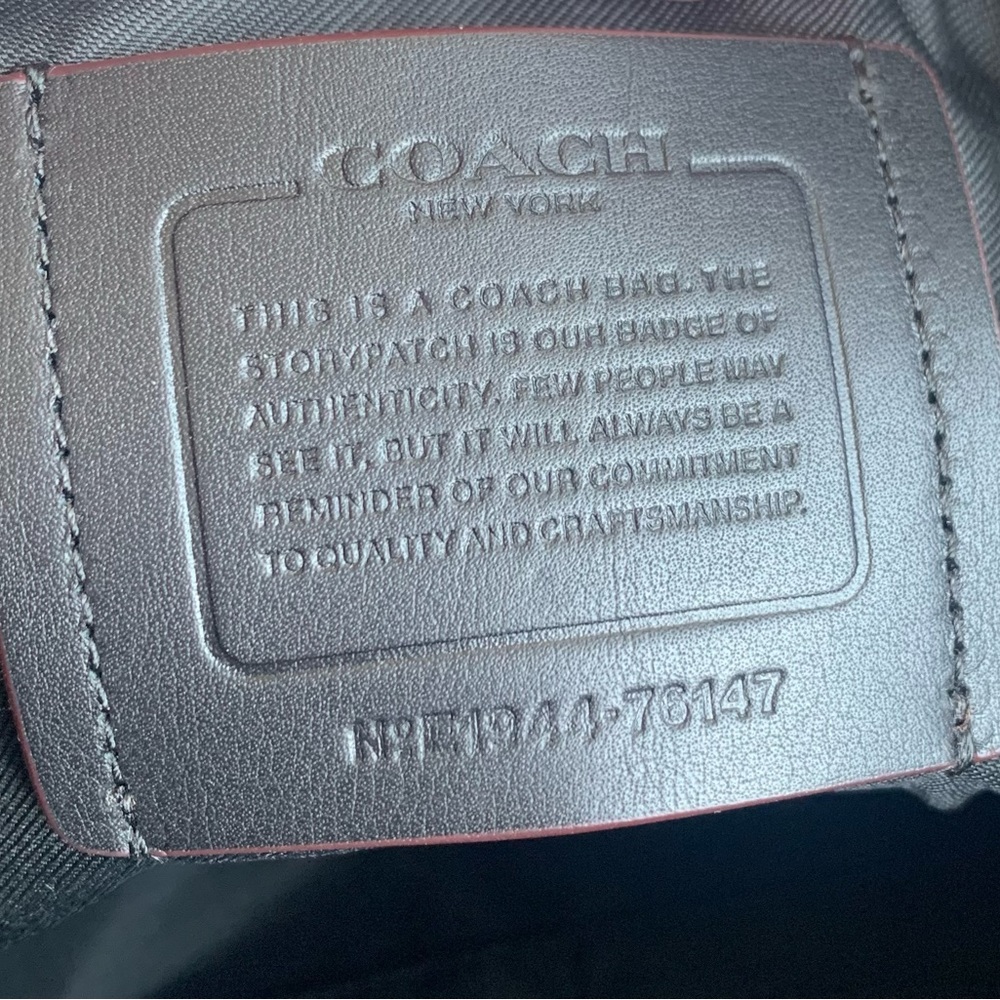 Coach 76147 Rivington Messenger Crossbody. - Gem